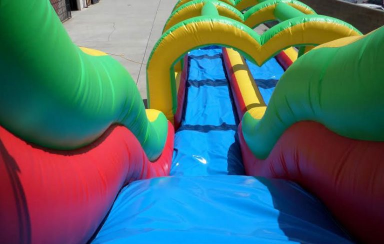 Inflatable 14' Red White and Blue Splash W106 - Ultimate Jumpers